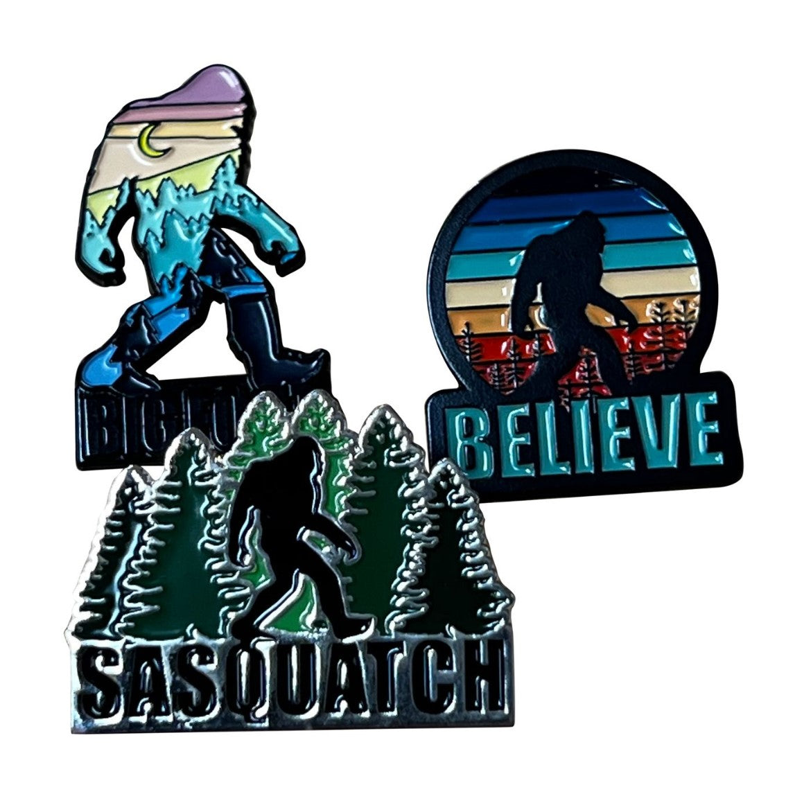 Bigfoot Lapel Pin Set – Purely Michigan St Joseph
