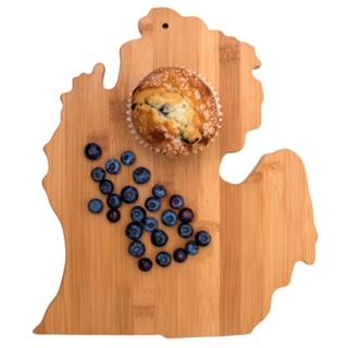 Michigan Bamboo Cutting Board – Purely Michigan St Joseph