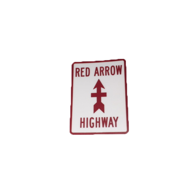 Red Arrow Highway Sticker – Purely Michigan St Joseph